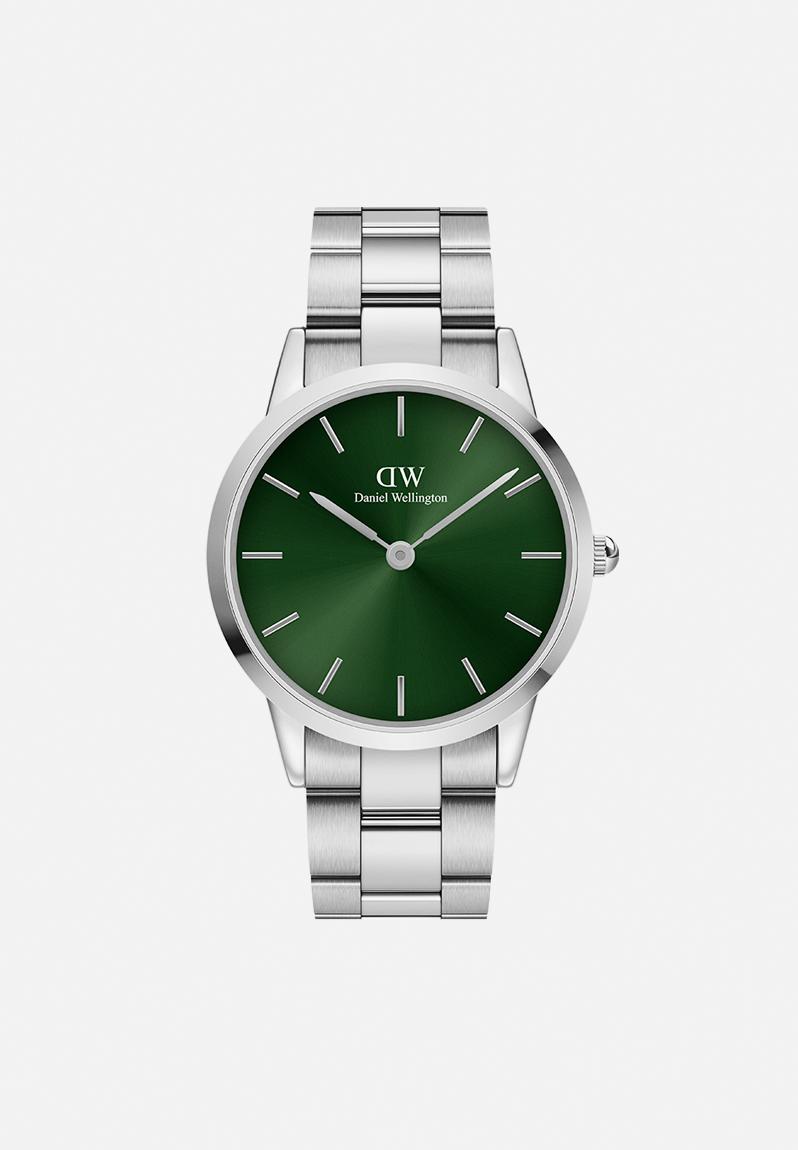 Iconic Link Emerald Green Dial Watch - Silver 40mm