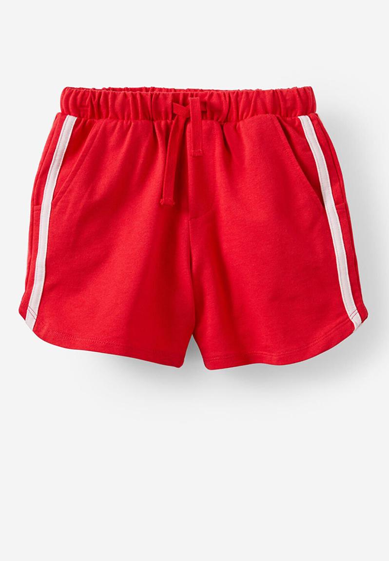 Izzy summer short - varsity red/tea party pink stripe Cotton On Shorts ...