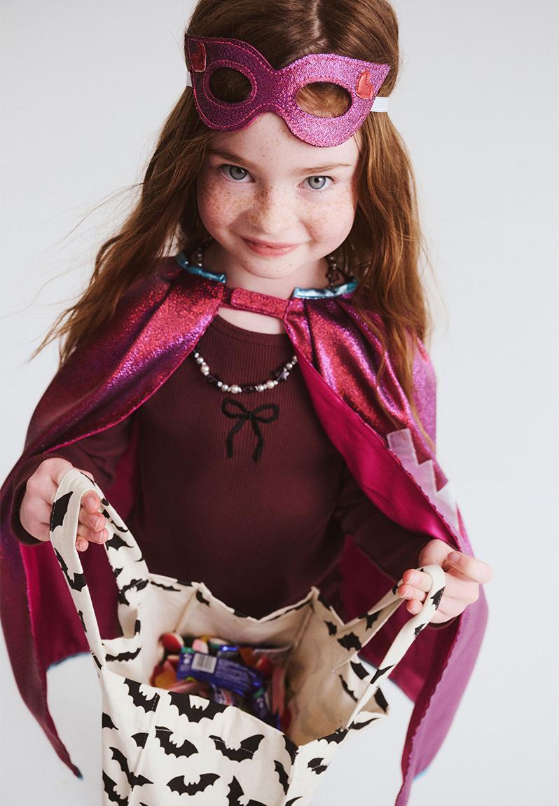 Kids dress up set - pink/ice mint superhero