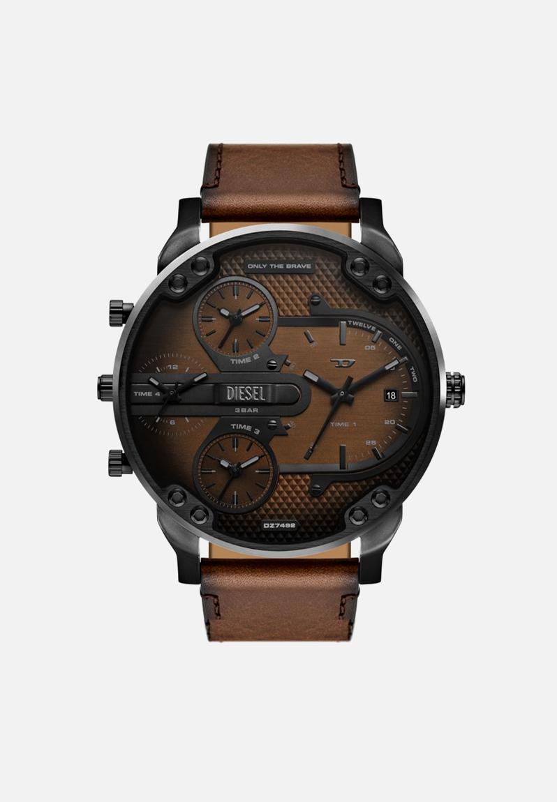 Mr. Daddy Slim Watch - Brown Diesel Watches | Superbalist.com
