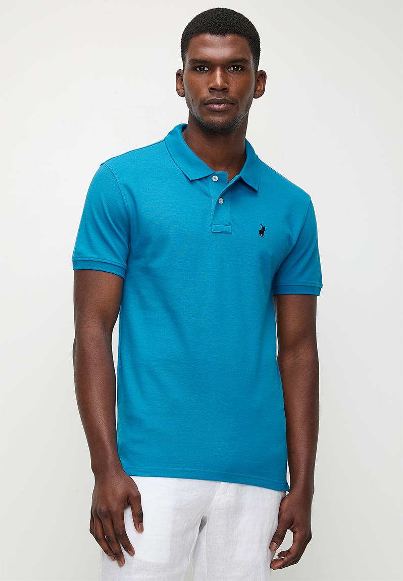 Carter essential pique ss golfer - blue3