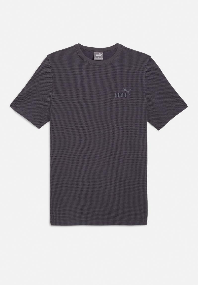 ESS ELEVATED Waffle Tee M Galactic Gray