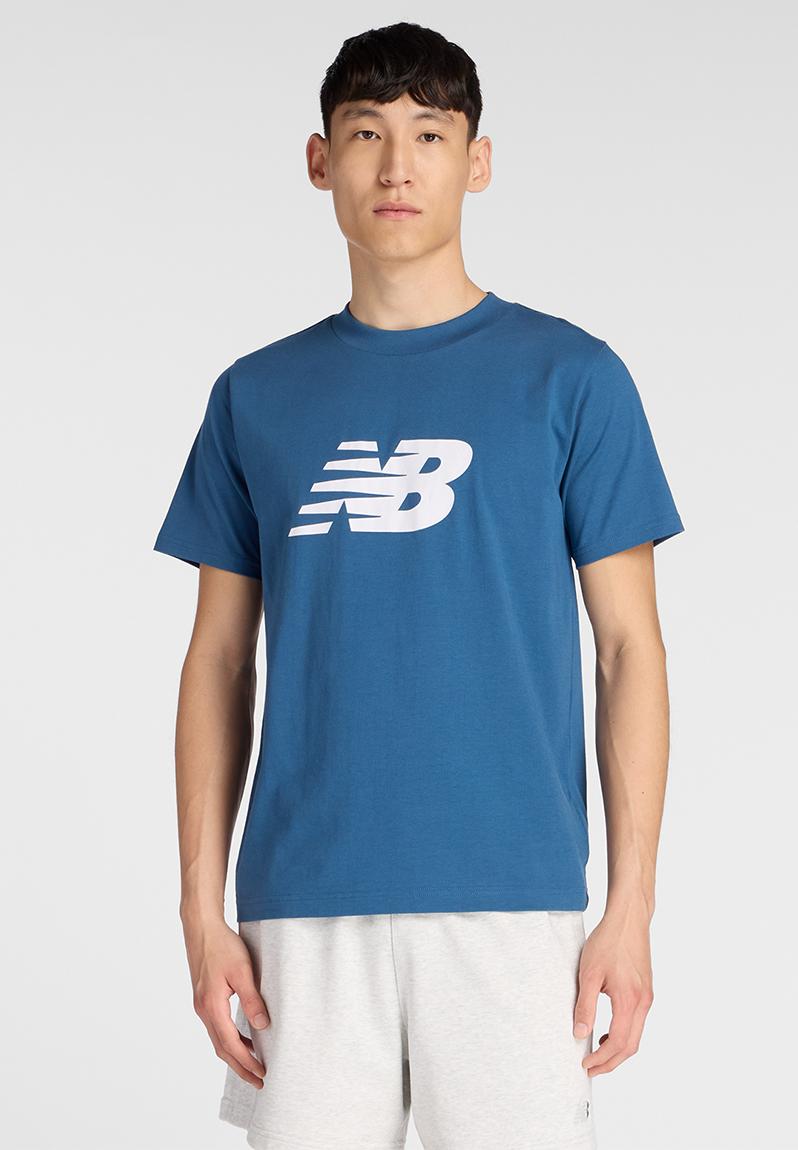 NB Sport Logo Tee - Dark Shoreline Blue