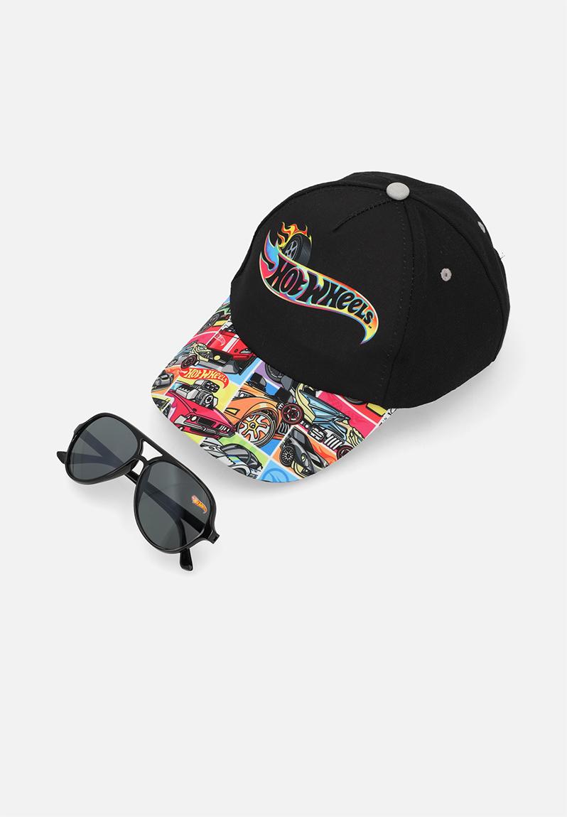 Hot wheels cap & sunnies - multi