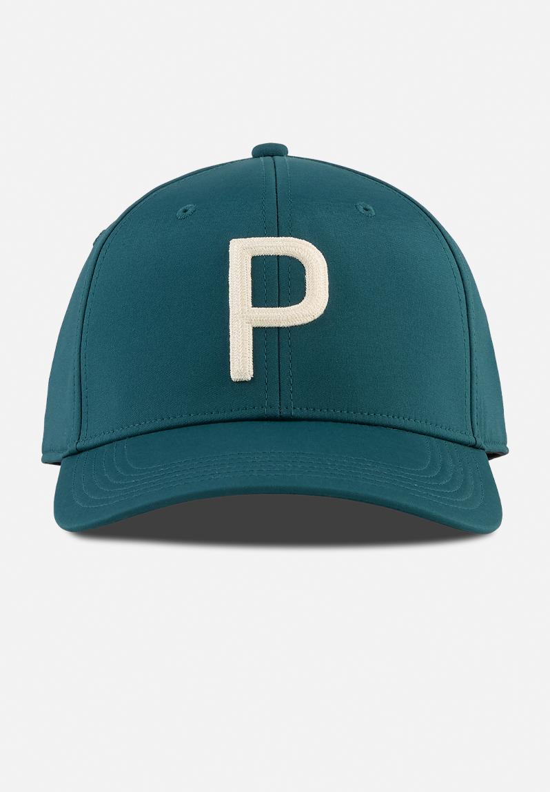 Heritage P Tech Cap - Green Terrain-Alpine Snow