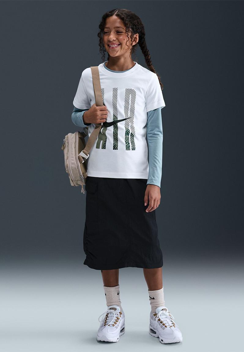 Kids nike sportswear tee air - white