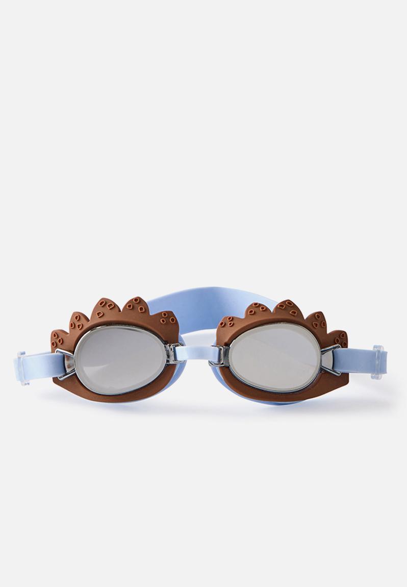 Fun goggles - dawn blue/chestnut dino