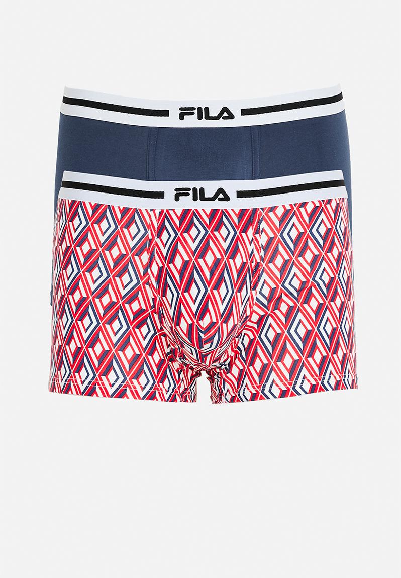 ALDO TRUNK (2PK) - FILA Red & Blue AOP/ FILA Blue