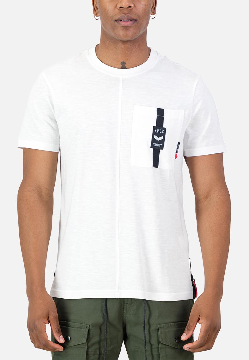 Surge Alpha Tee - Regular Fit Fashion Tees Optical White