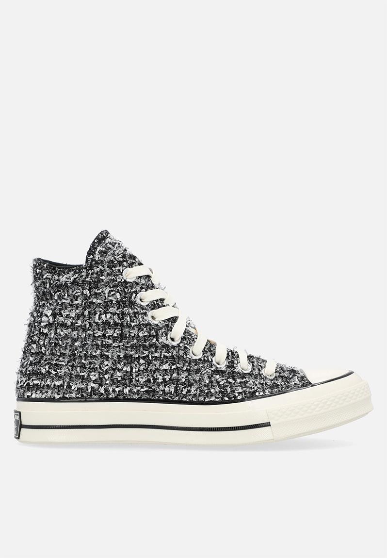 CHUCK 70 - Metallic Tweed Black/Silver/Egret