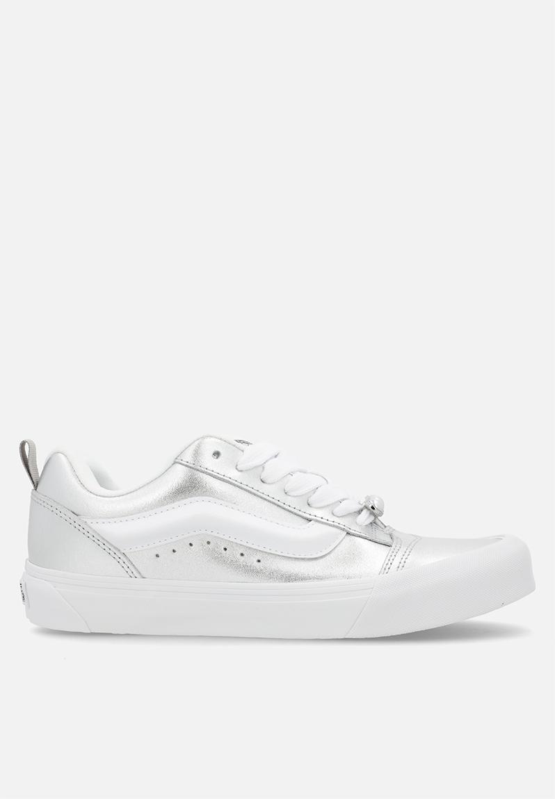 Knu Skool - Metallic Leather Silver