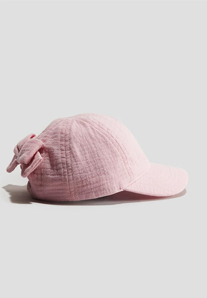 Appliquéd cotton cap - light pink - 1178061001 H&M Accessories ...