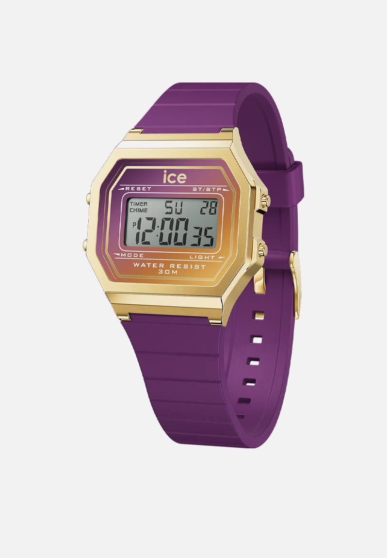 ICE digit retro - Small - Violet dusk