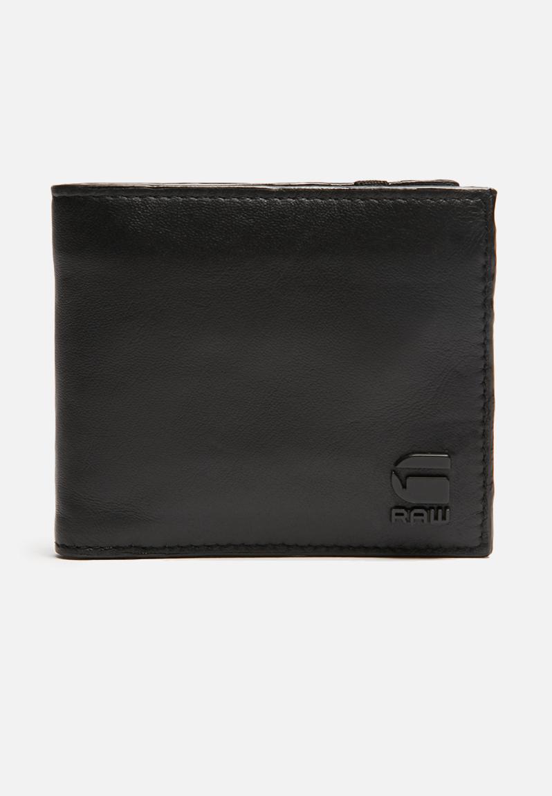 Zioks leather wallet - black