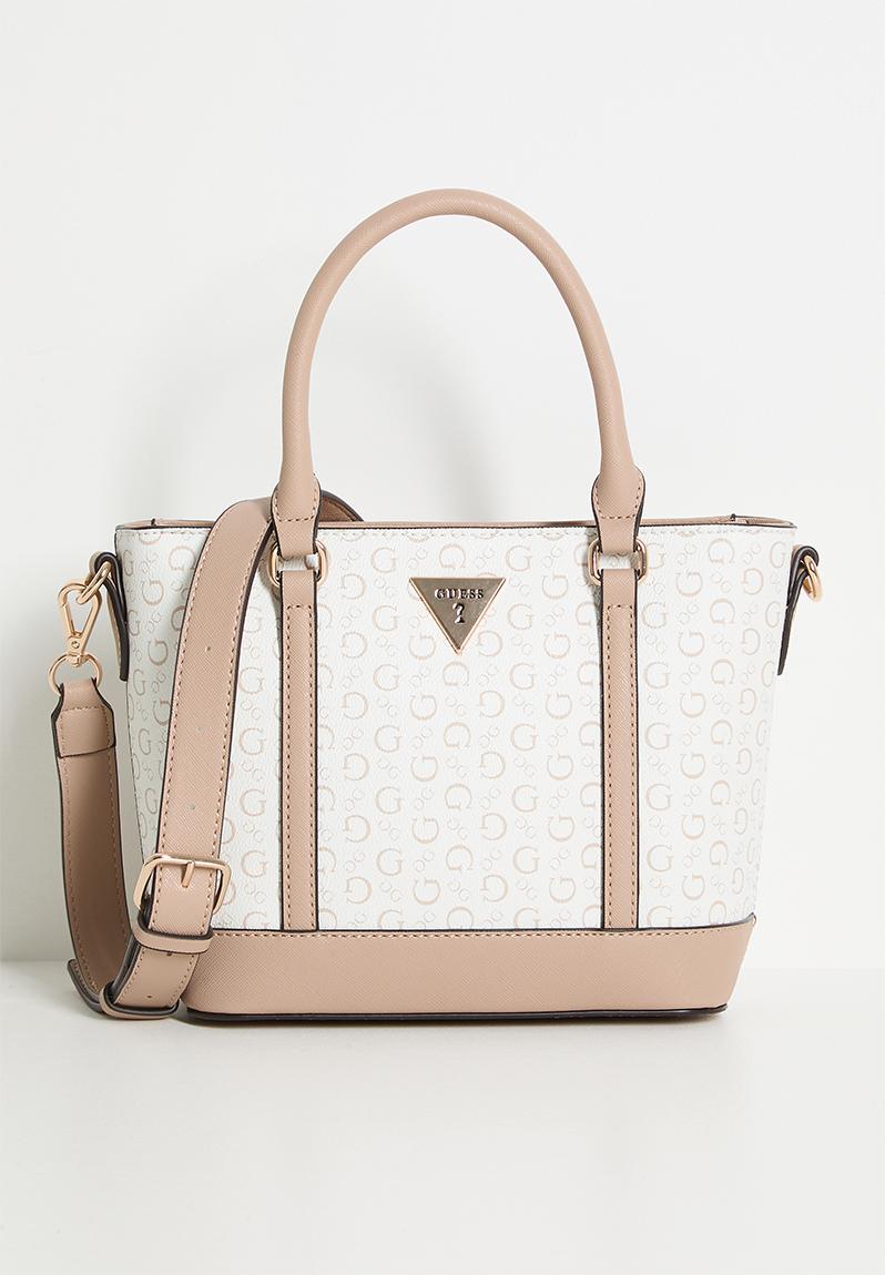 Quinley mini tote bag- white