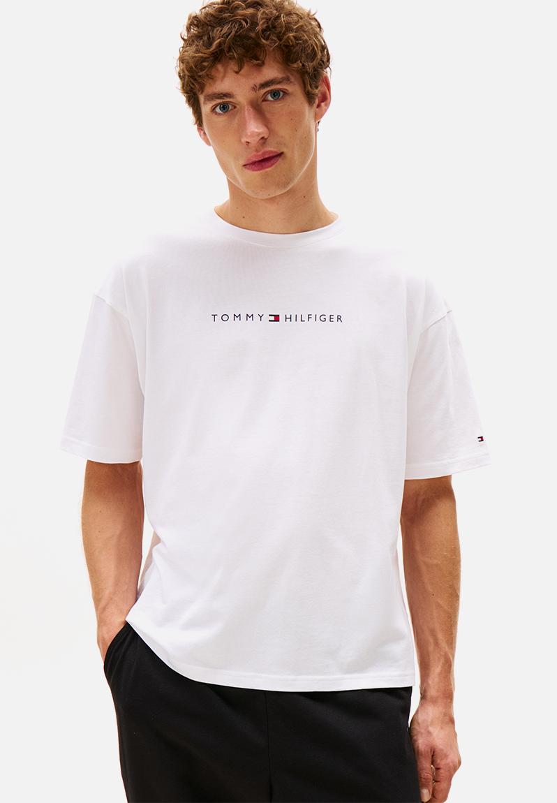 Ss Tee Cont. Logo - Th Optic White