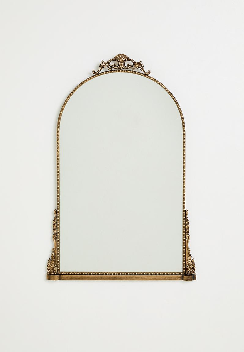 Sorren Arch Vintage Mirror - Gold