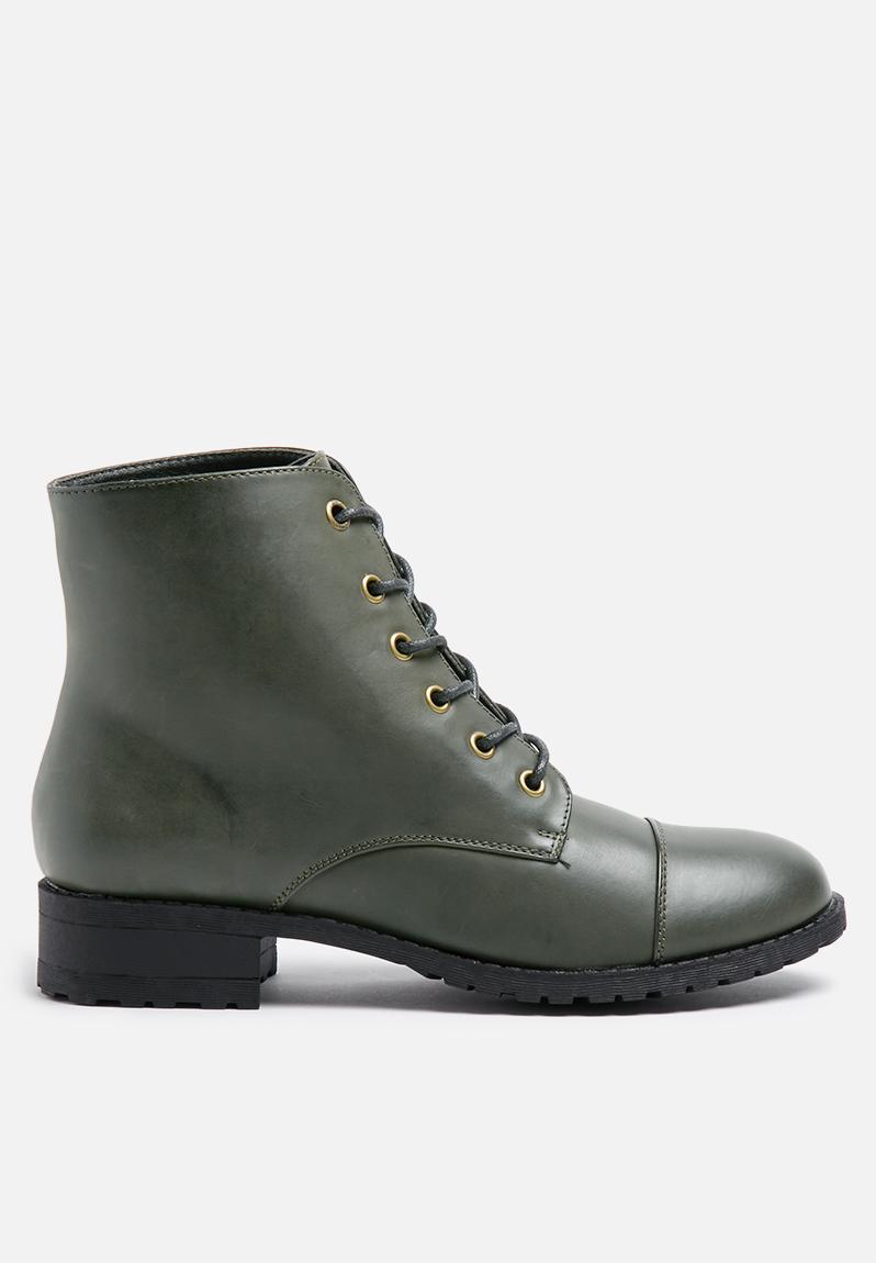 Berry bootie - khaki