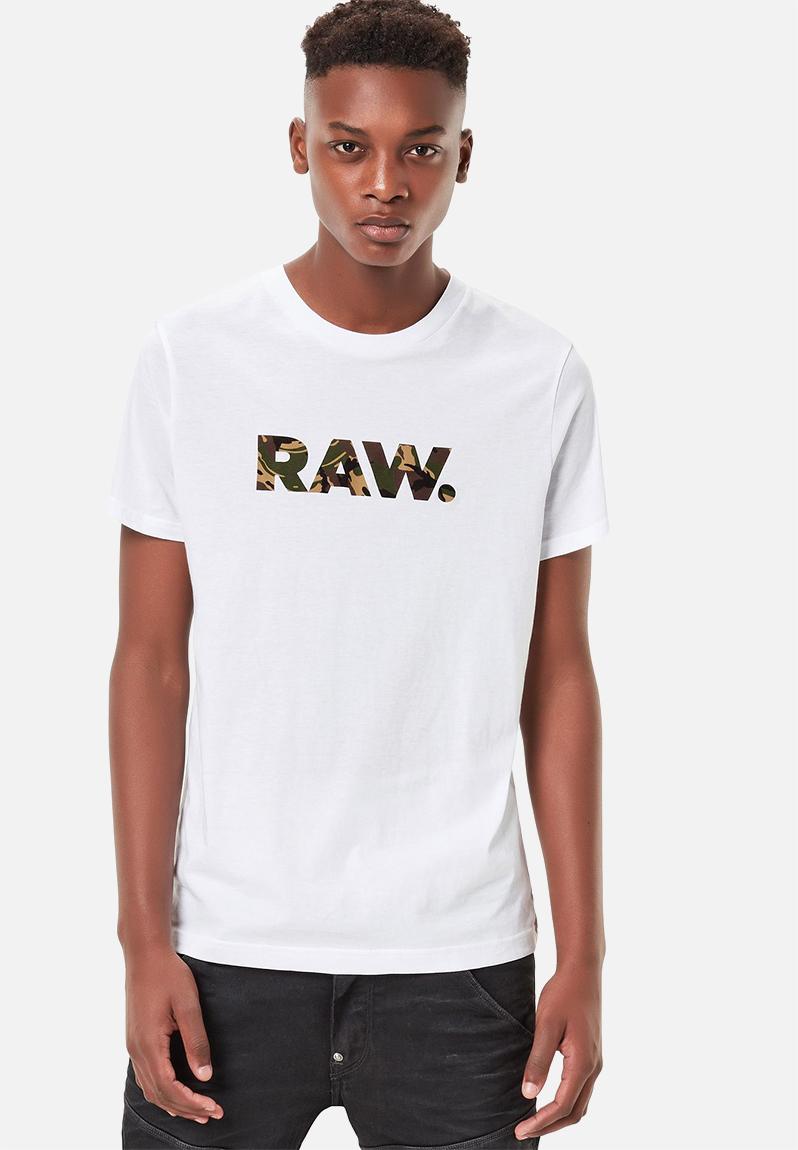 Mattow tee - youn jersey - white G-Star RAW T-Shirts & Vests ...