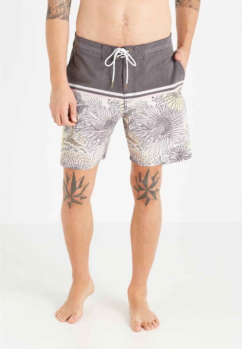 Boardshort Sea Life Block Stripe Cotton On Swimwear