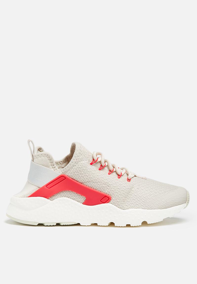 Nike Air Huarache Run Ultra - 819151-105- Off White/Red