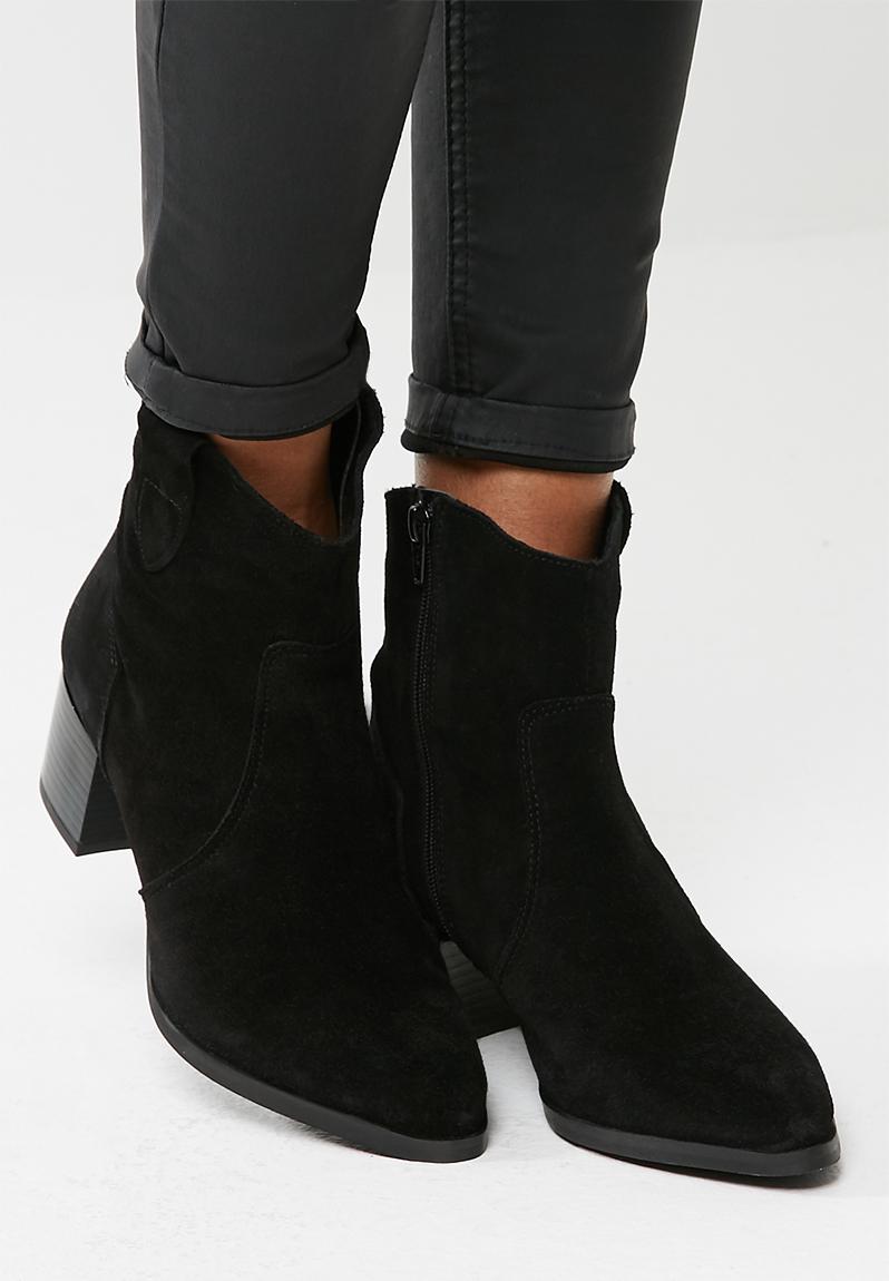 Naja leather boot- Black Vero Moda Boots | Superbalist.com