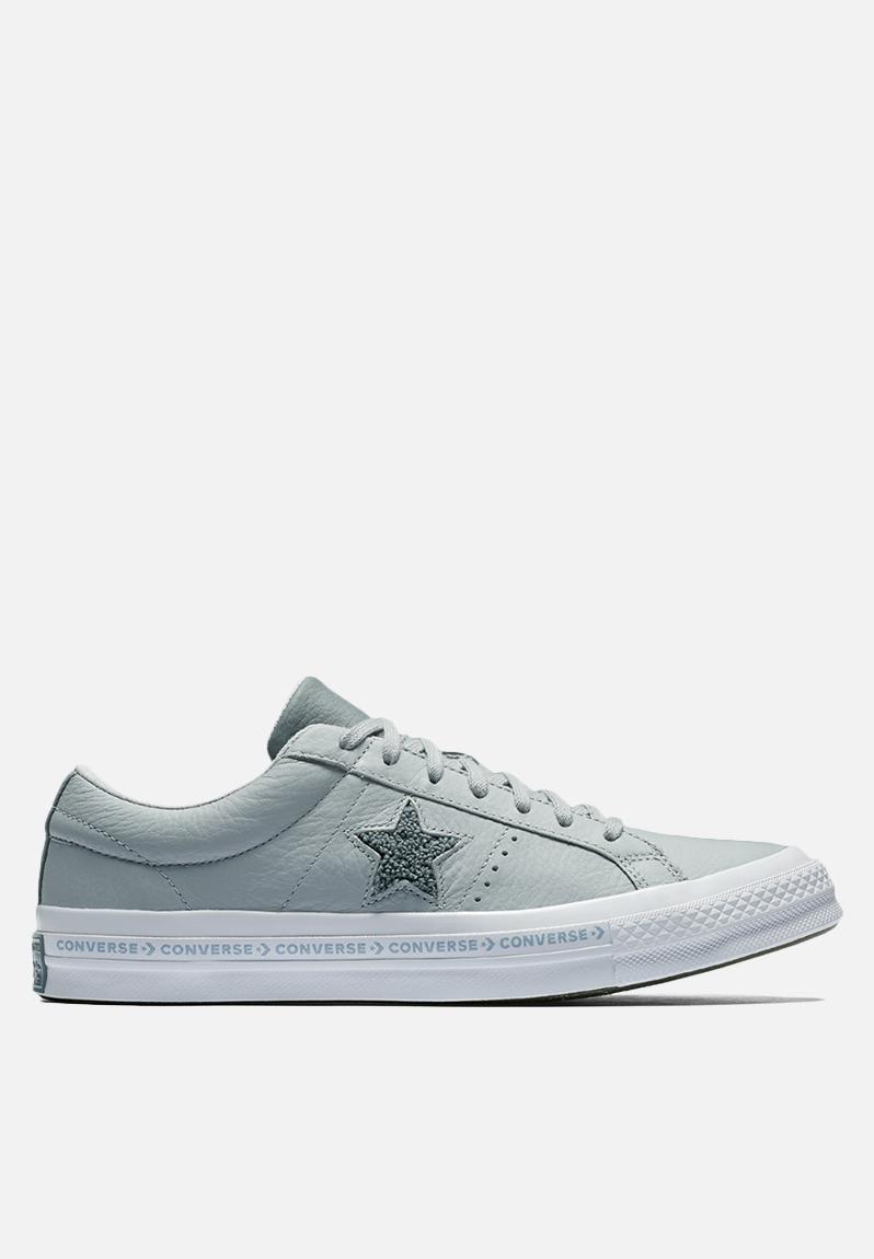 Converse One Star OX-Pinstripe -Wolf Grey/White Converse Sneakers ...