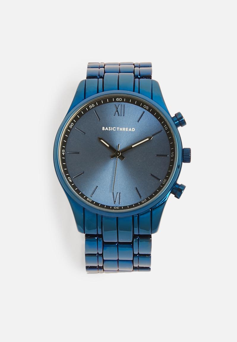 Chad chain strap watch - blue