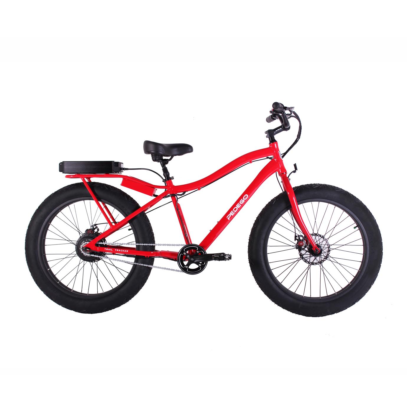 Pedego Electric Bikes Trail Tracker - Red