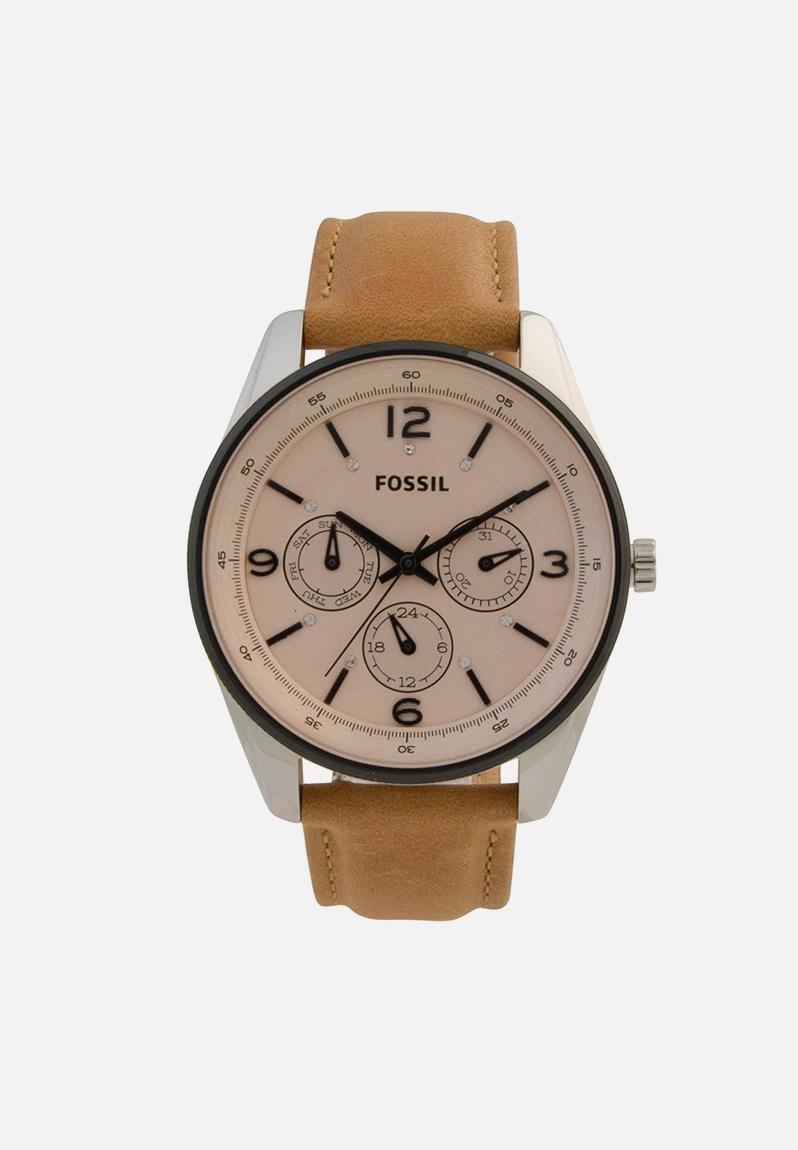 Fossil justine women - brown leather