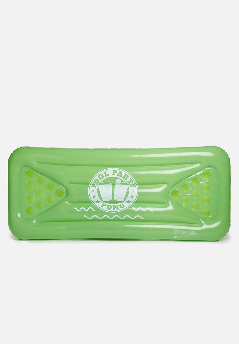 Pool pong float - green
