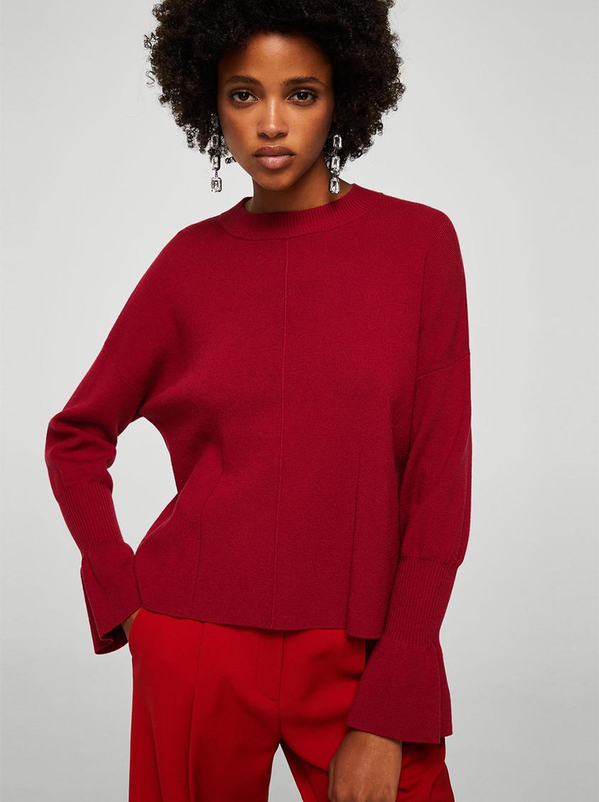 Flared Sleeves Sweater Red MANGO Hoodies & Sweats | Superbalist.com