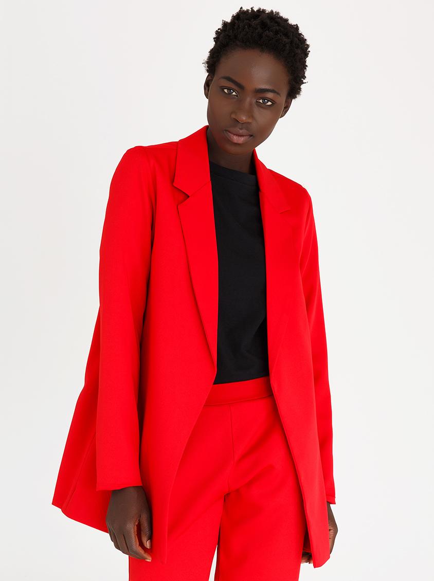 Oversized Blazer Red
