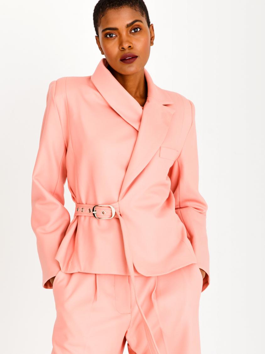 Long Sleeve Formal Jacket Peach Thebe Magugu Jackets | Superbalist.com