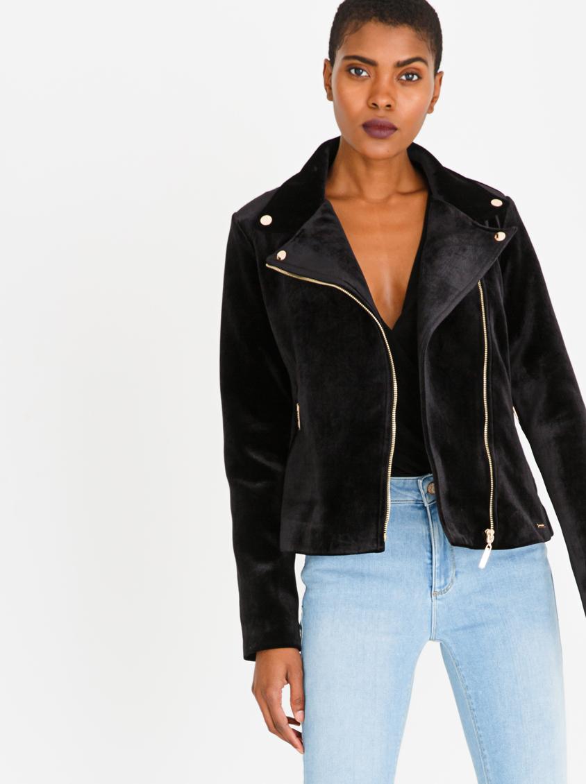 Milord Velvet Biker Jacket Black SISSY BOY Jackets | Superbalist.com