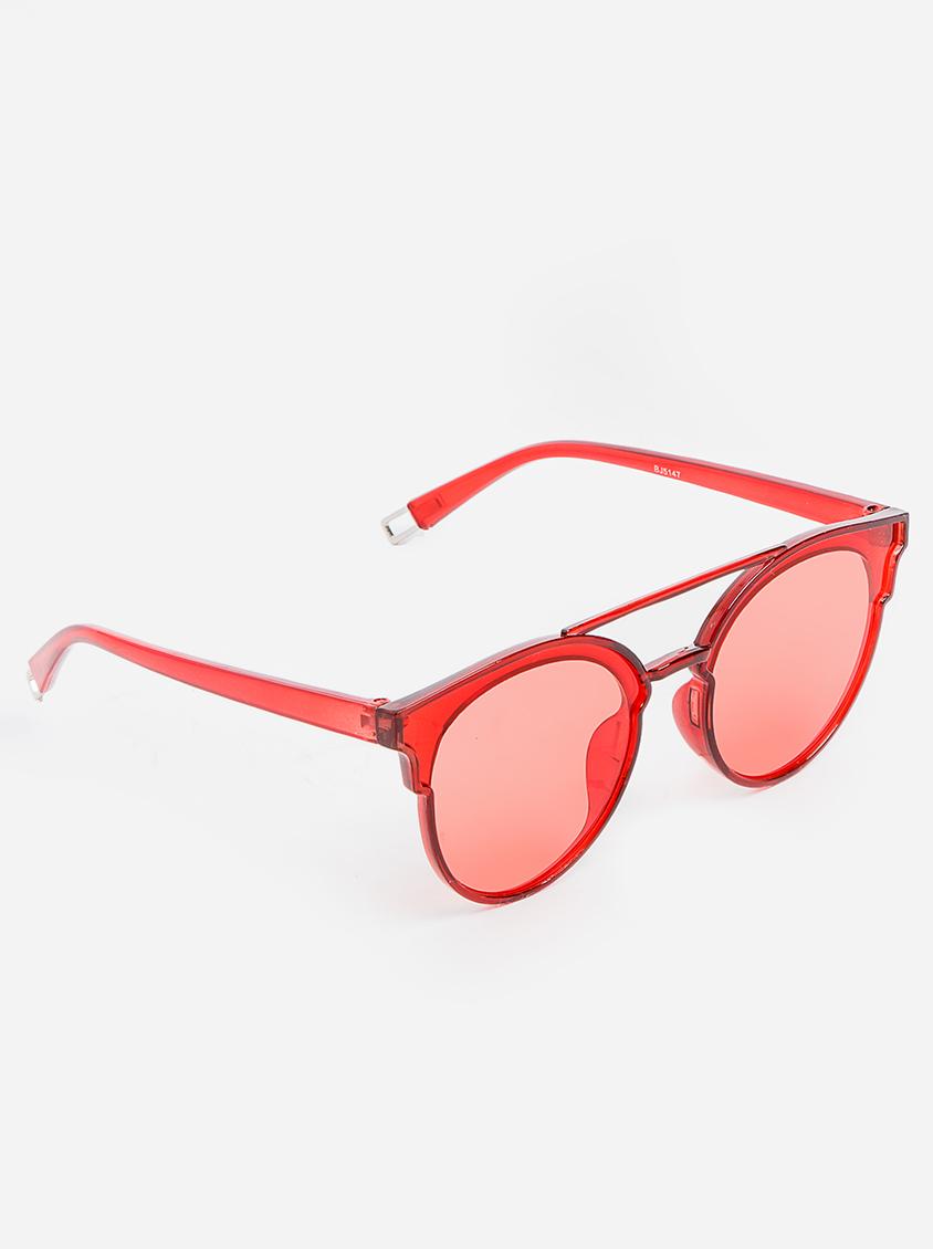 Round Sunglasses Red STYLE REPUBLIC Eyewear | Superbalist.com