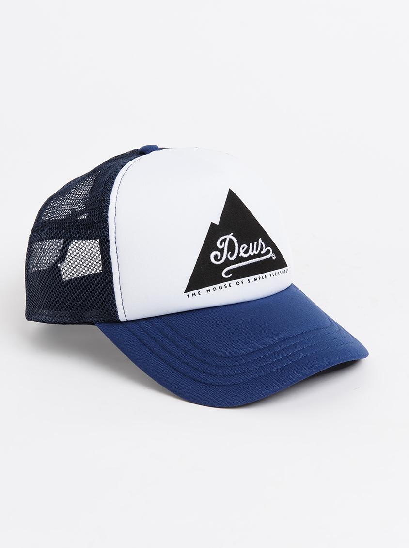 Deus Trucker Peak Cap Navy Deus Ex Machina Headwear | Superbalist.com
