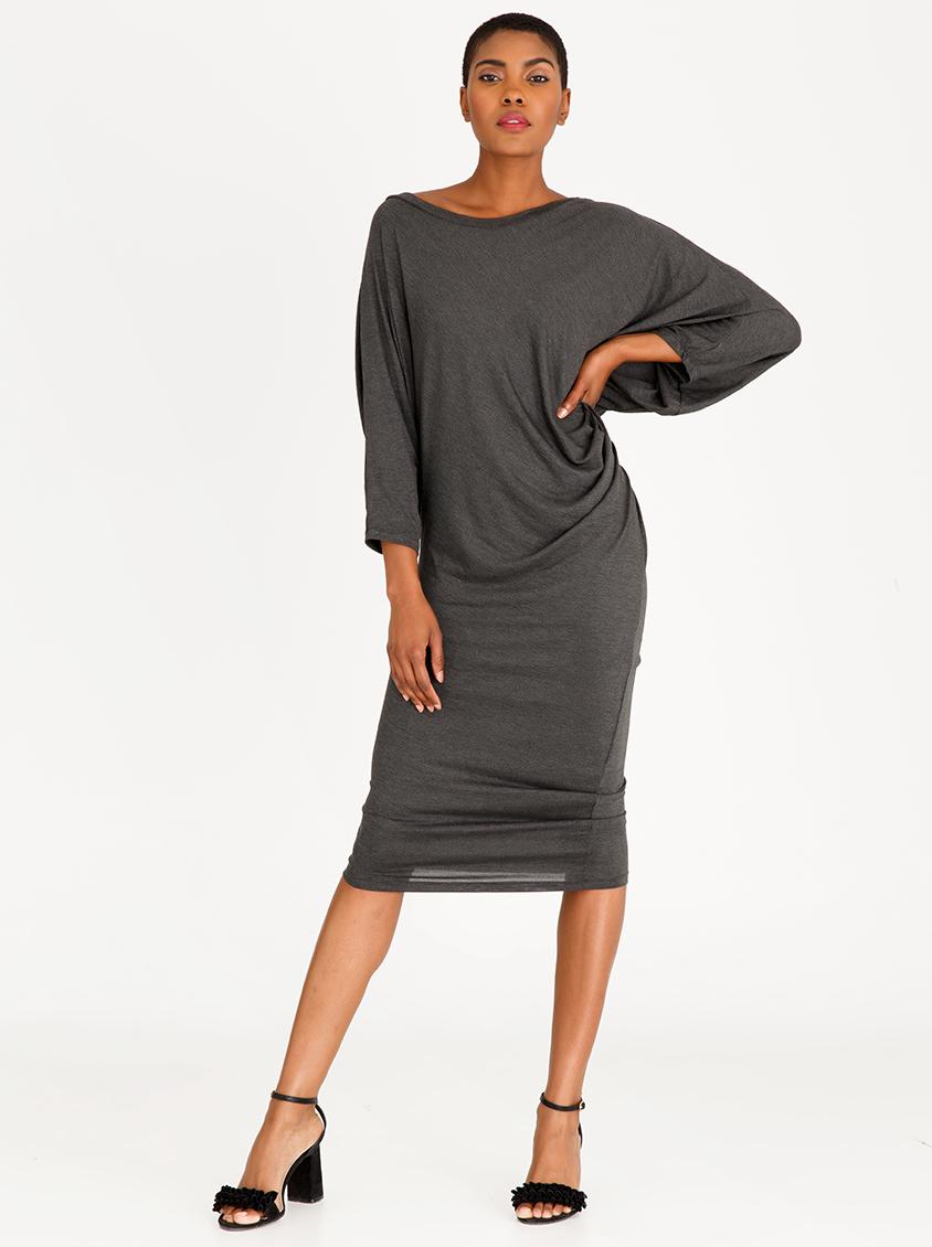 Stella Dress Dark Grey MICHELLE LUDEK Formal | Superbalist.com