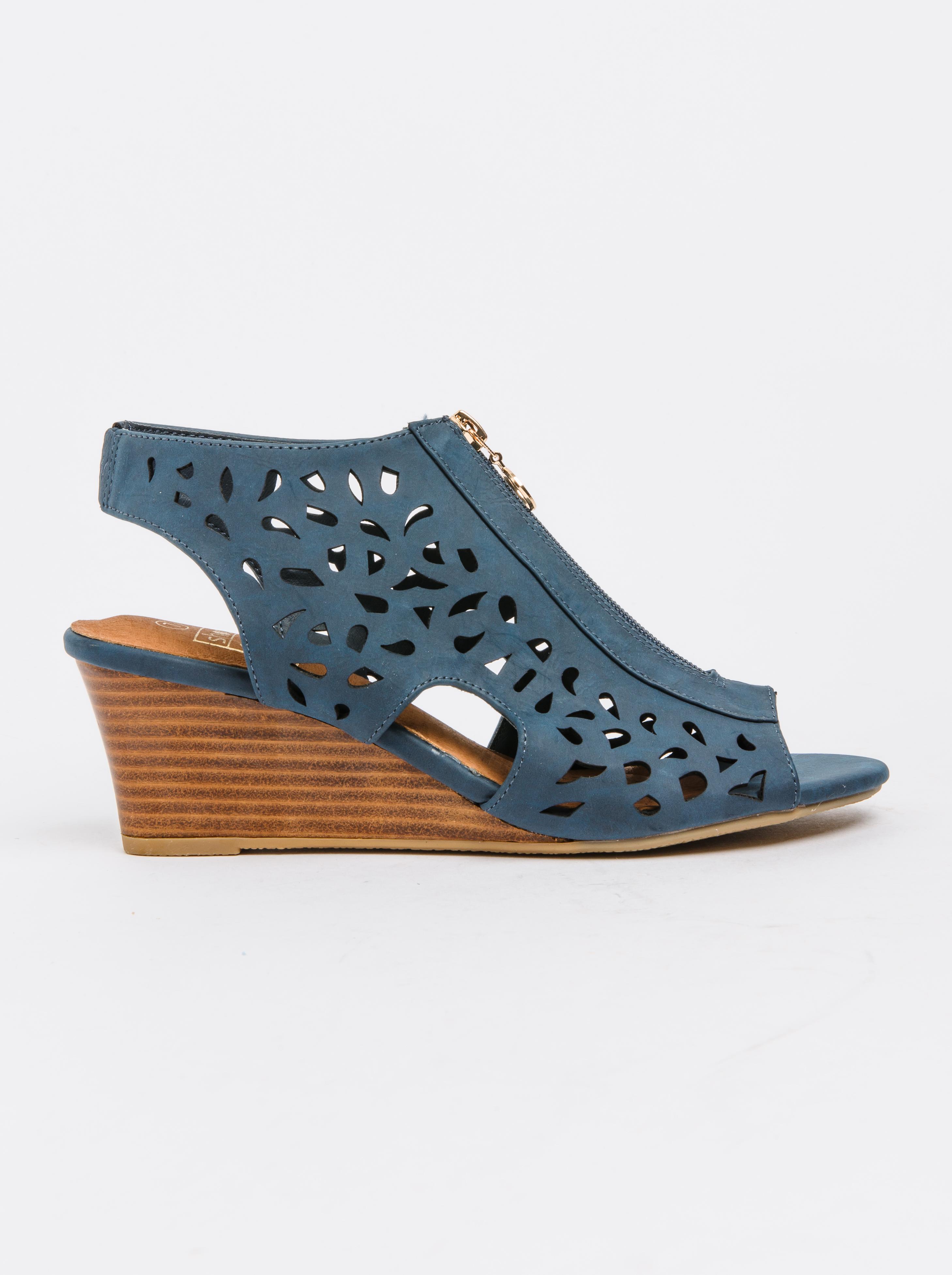 Nala Wedges Navy