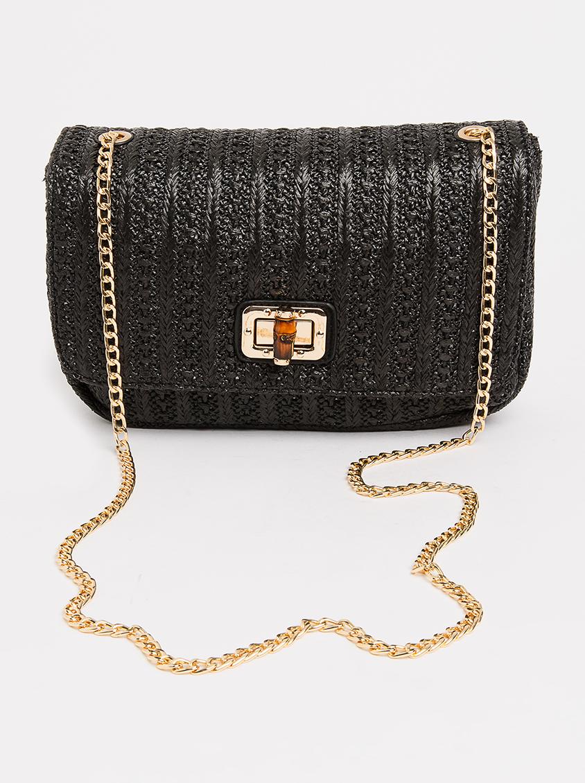 Woven Grass Handbag Black G Couture Bags & Purses | Superbalist.com
