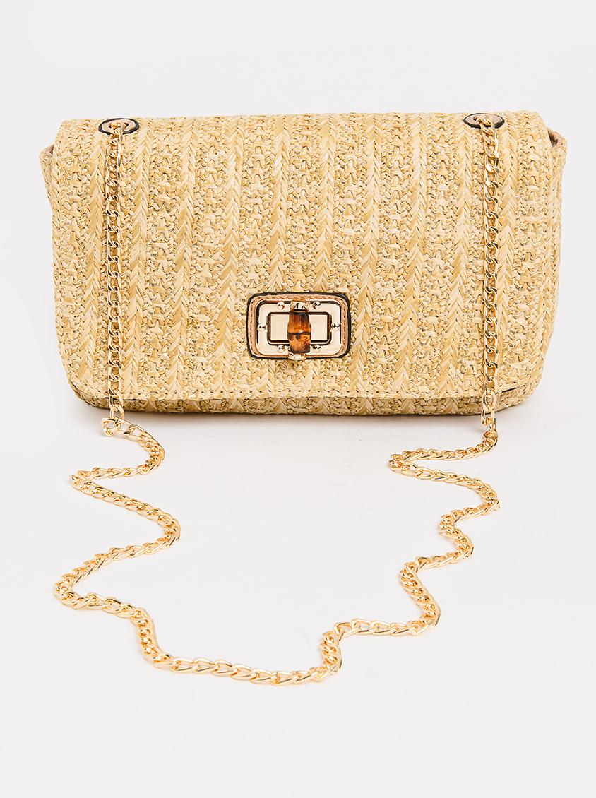 Woven Grass Handbag Neutral G Couture Bags & Purses | Superbalist.com