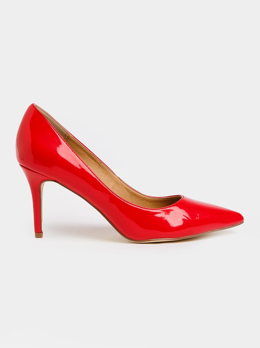 Penny Court Heels Red