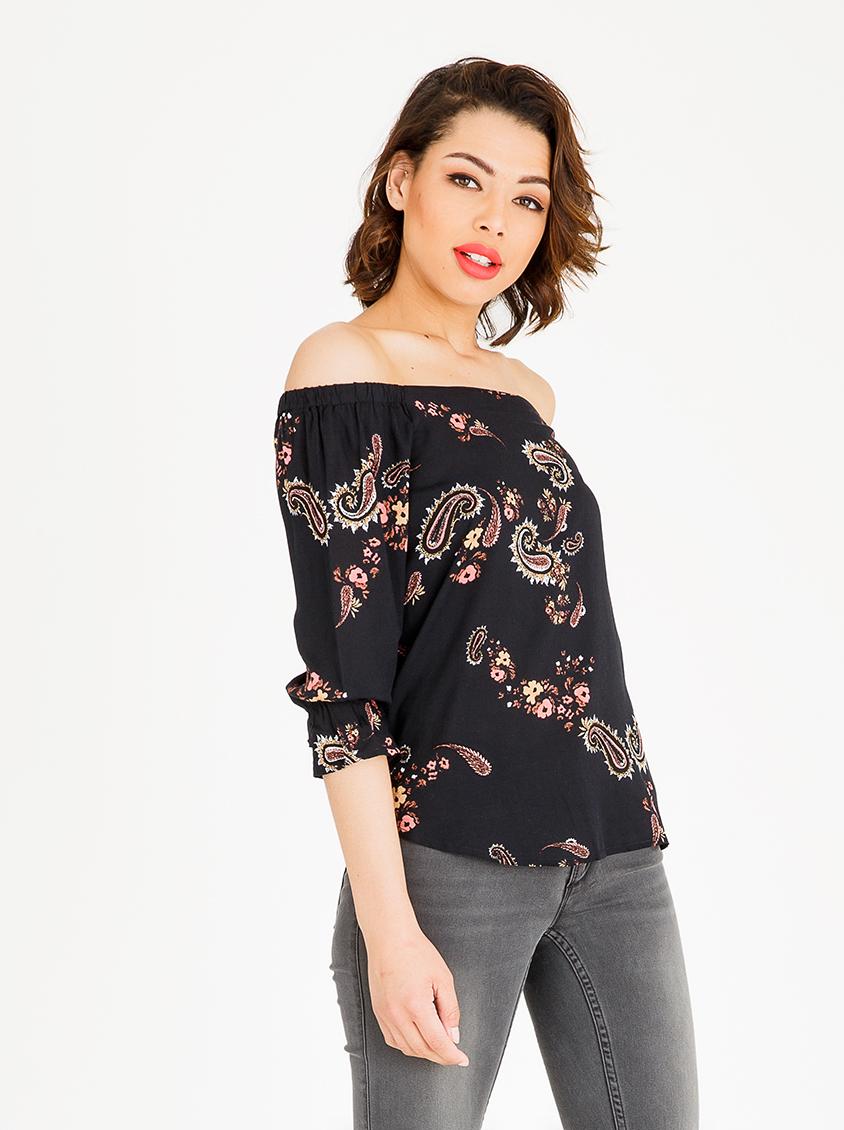 Simple Easy Off-shoulder Top Navy Vero Moda Blouses | Superbalist.com