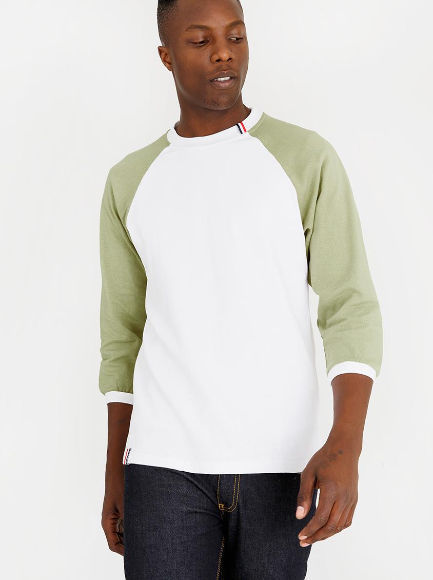 Raglan Box Tee White