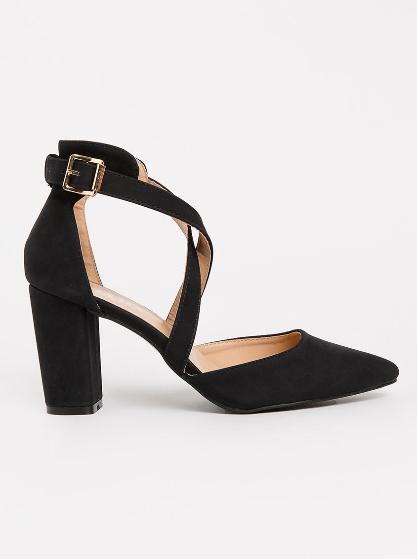 Crossover Strap Heels Black Jada Heels | Superbalist.com