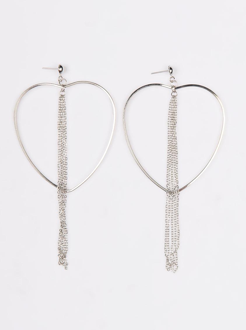 Heart Chain Earrings Gold Jewels and Lace Jewellery | Superbalist.com