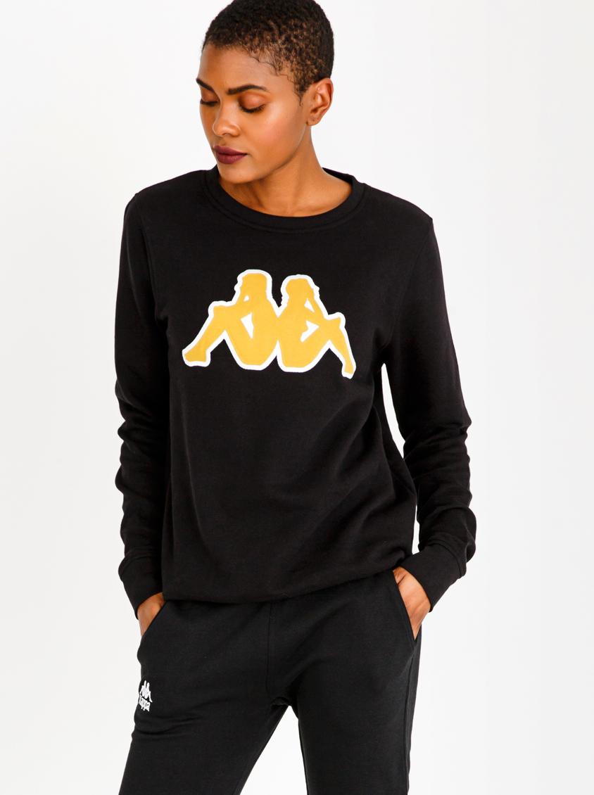 Crew Neck Sweatshirt Black KAPPA Hoodies & Sweats | Superbalist.com