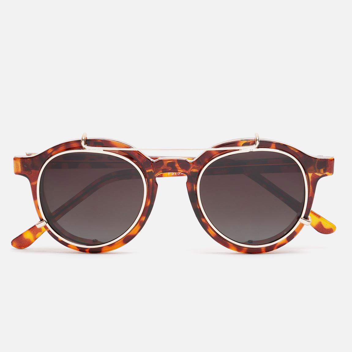 PS135 Clip - Brown/Gold