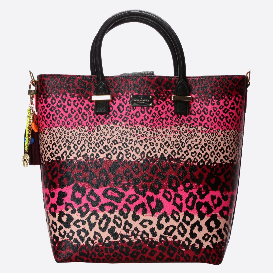 Natasha Neon Gradient Leopard – Pink Paul's Boutique Bags & Purses ...