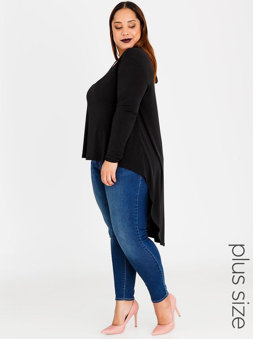 Hi-Low Top Black edit Plus Tops | Superbalist.com